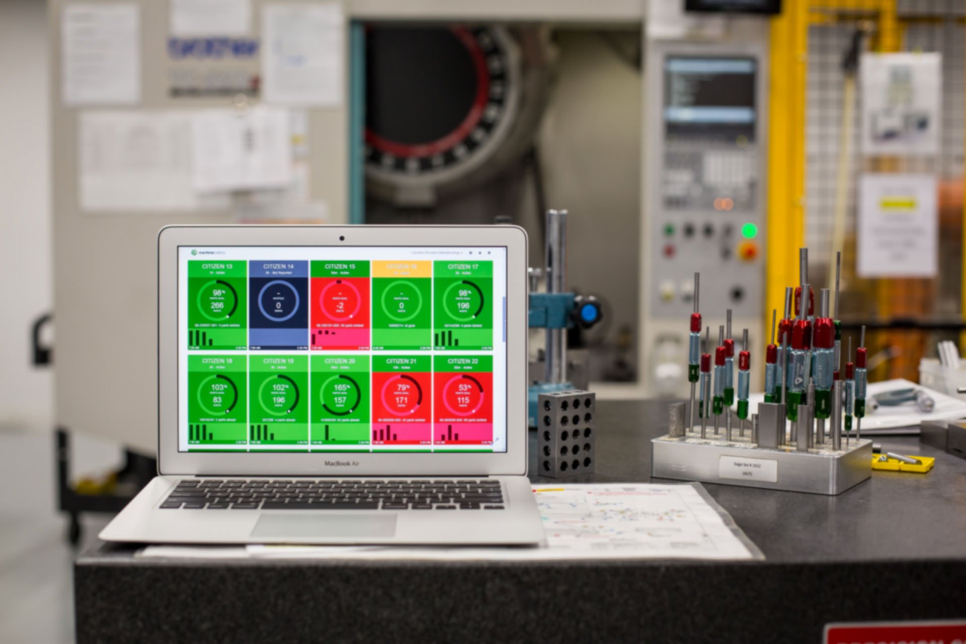Machine Monitoring with Confidence | MachineMetrics
