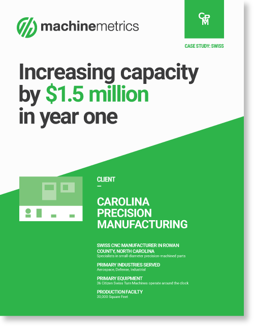 Machine Uptime Tracking Software | MachineMetrics