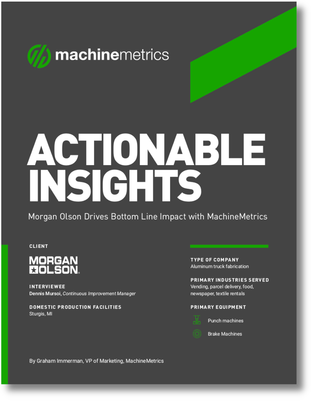 Morgan Olson Case Study