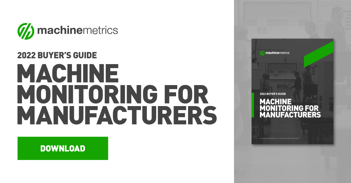Buyer's Guide to Machine Monitoring for Manufacturers