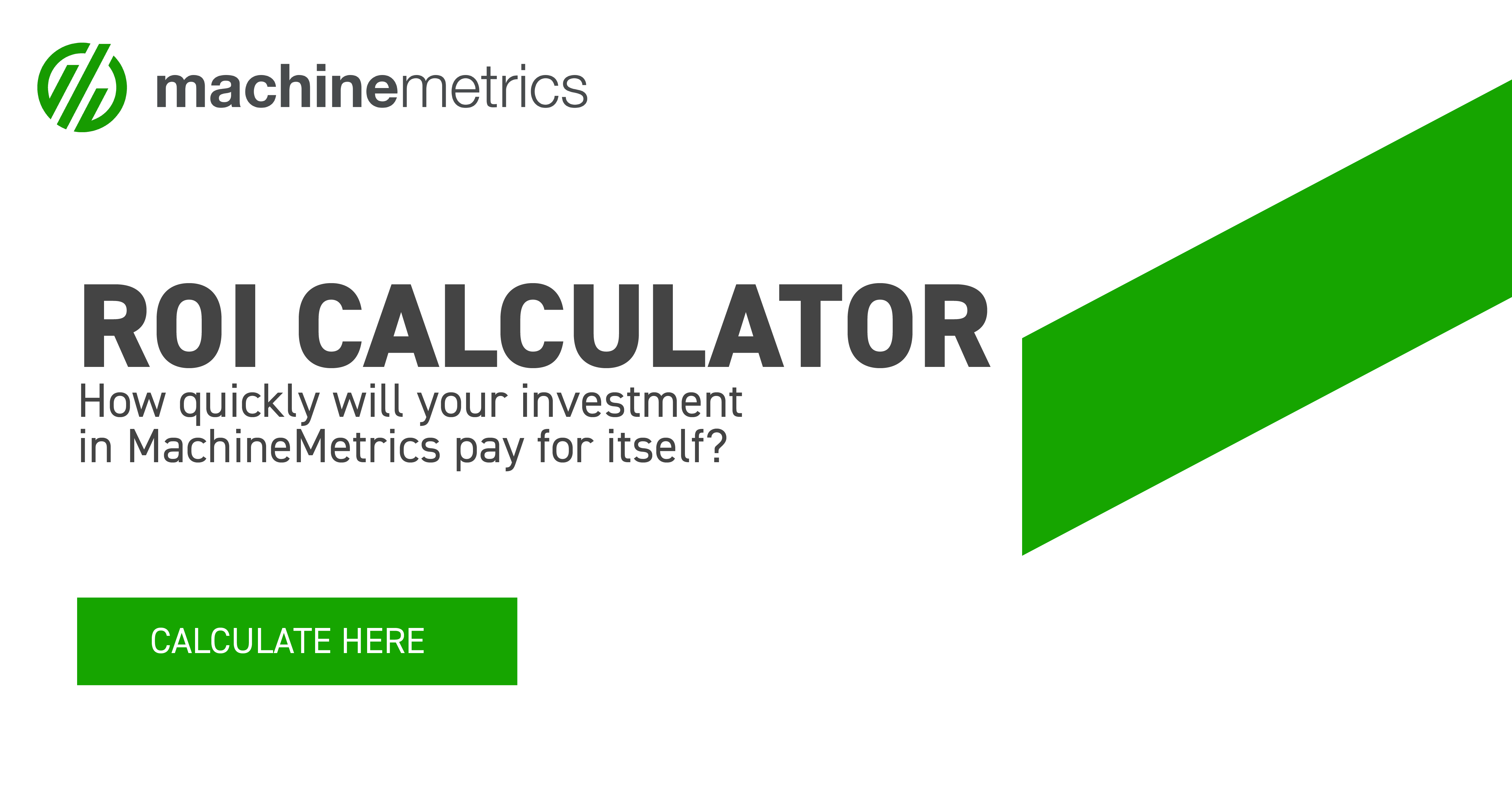 OEE ROI Calculator - Understand how machine monitoring pays for itself
