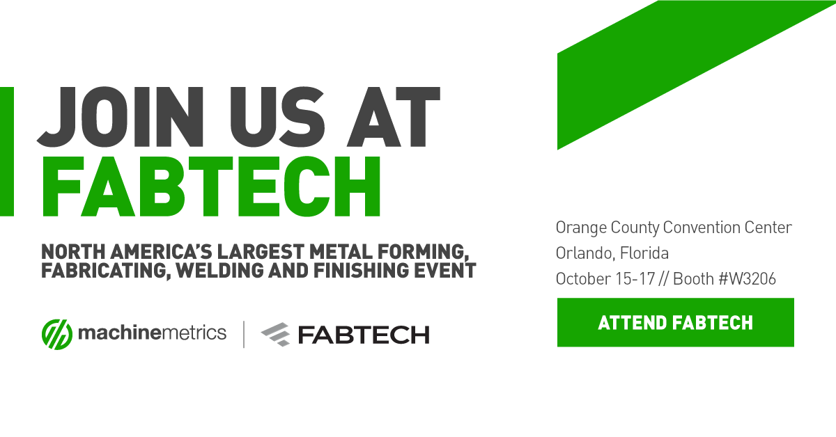 Meet MachineMetrics at FABTECH 2025