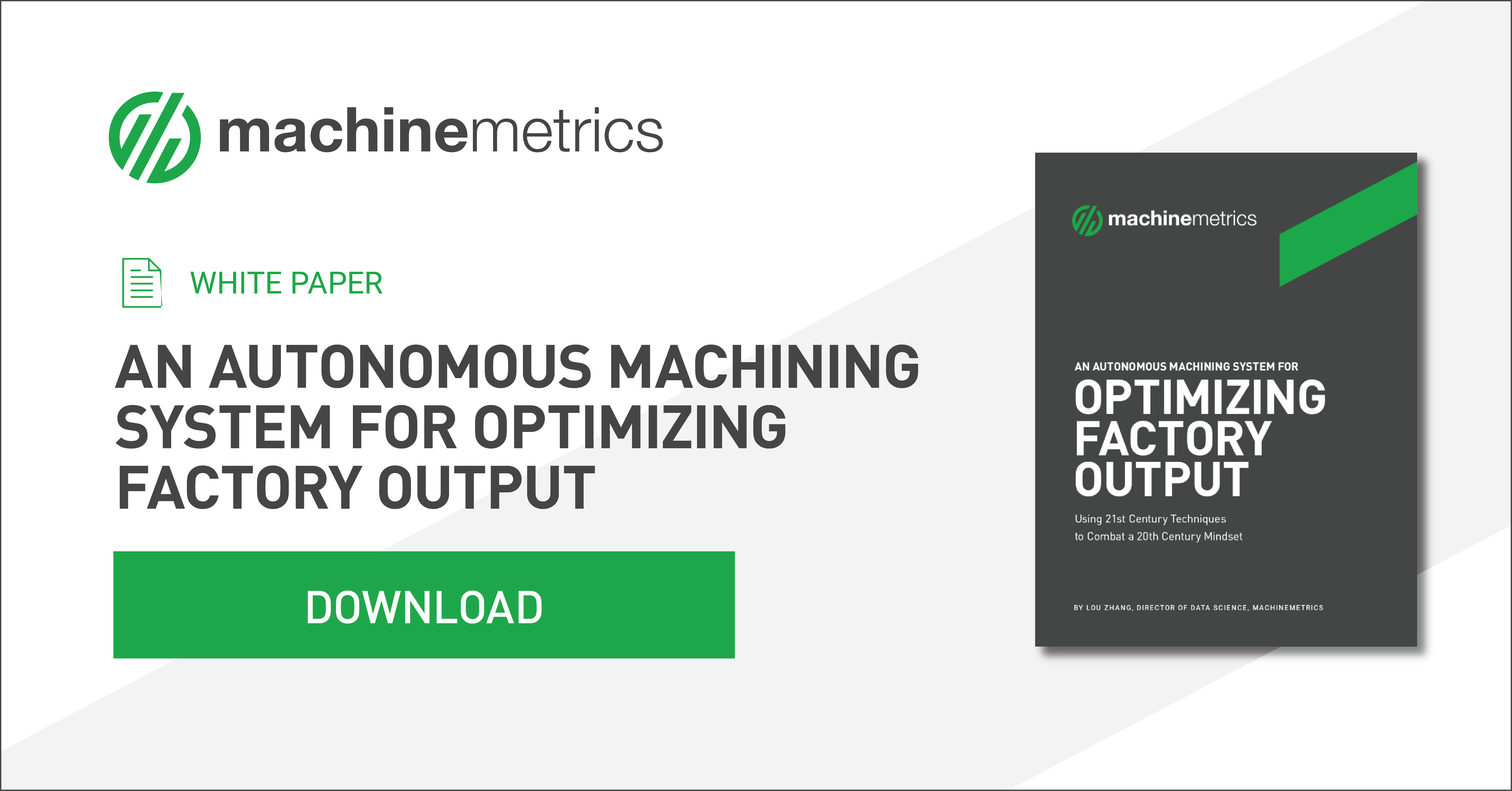 An Autonomous Machining System for Optimizing Factory Output